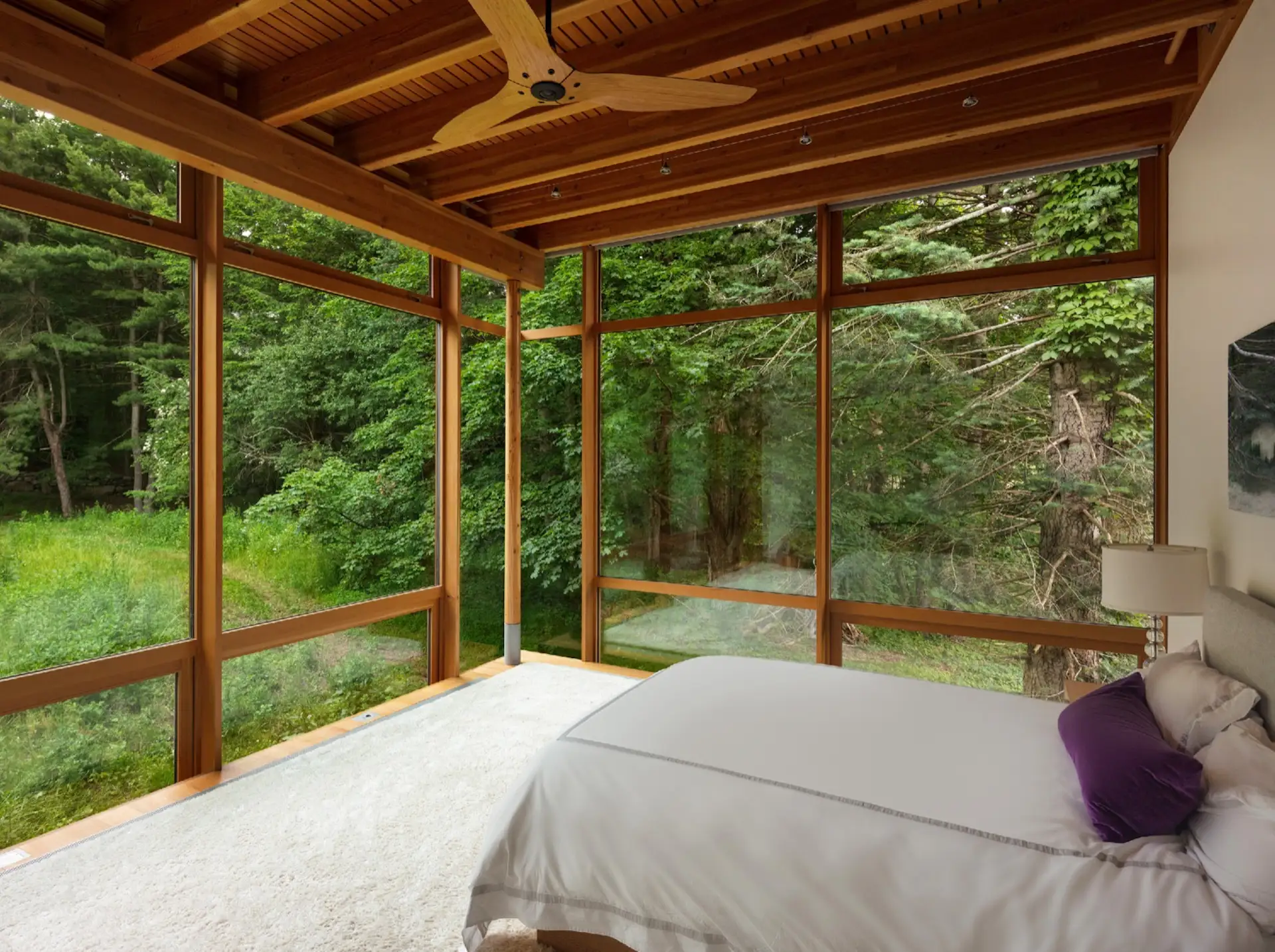 This Striking Net-Zero Home Wraps Around a Serene Pond - Dwell
