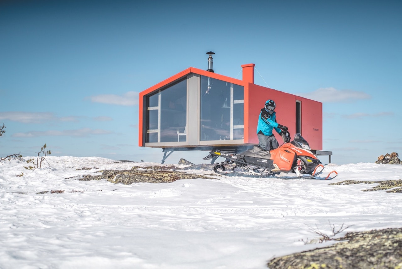 Go Off-Grid in Russia With This Bright Red Prefab Cabin - Dwell