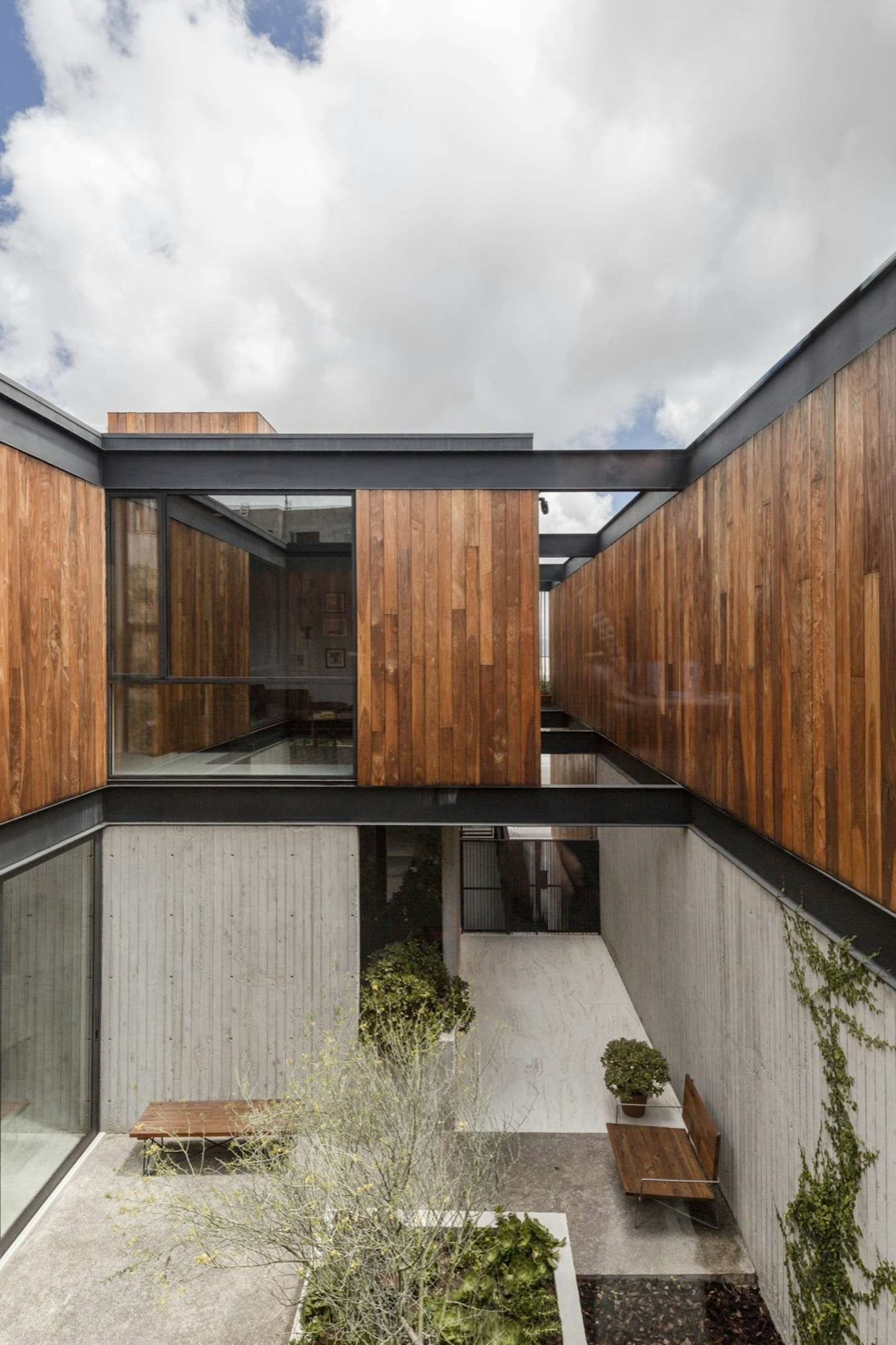 Photo 6 of 17 in A Modern Mexican Home Rises With Vertical Timber ...