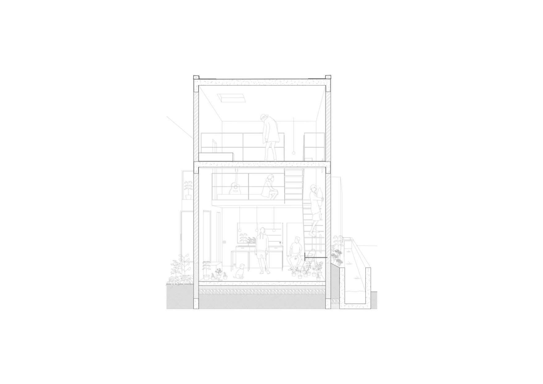 This Skinny, Minimalist Home Gets a Modern Revamp For $20K - Dwell