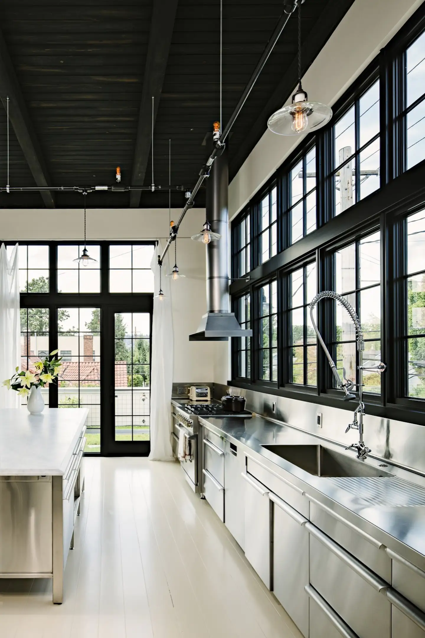Heavy Metal: 15 Kitchens That Rock Metal Cabinets - Dwell