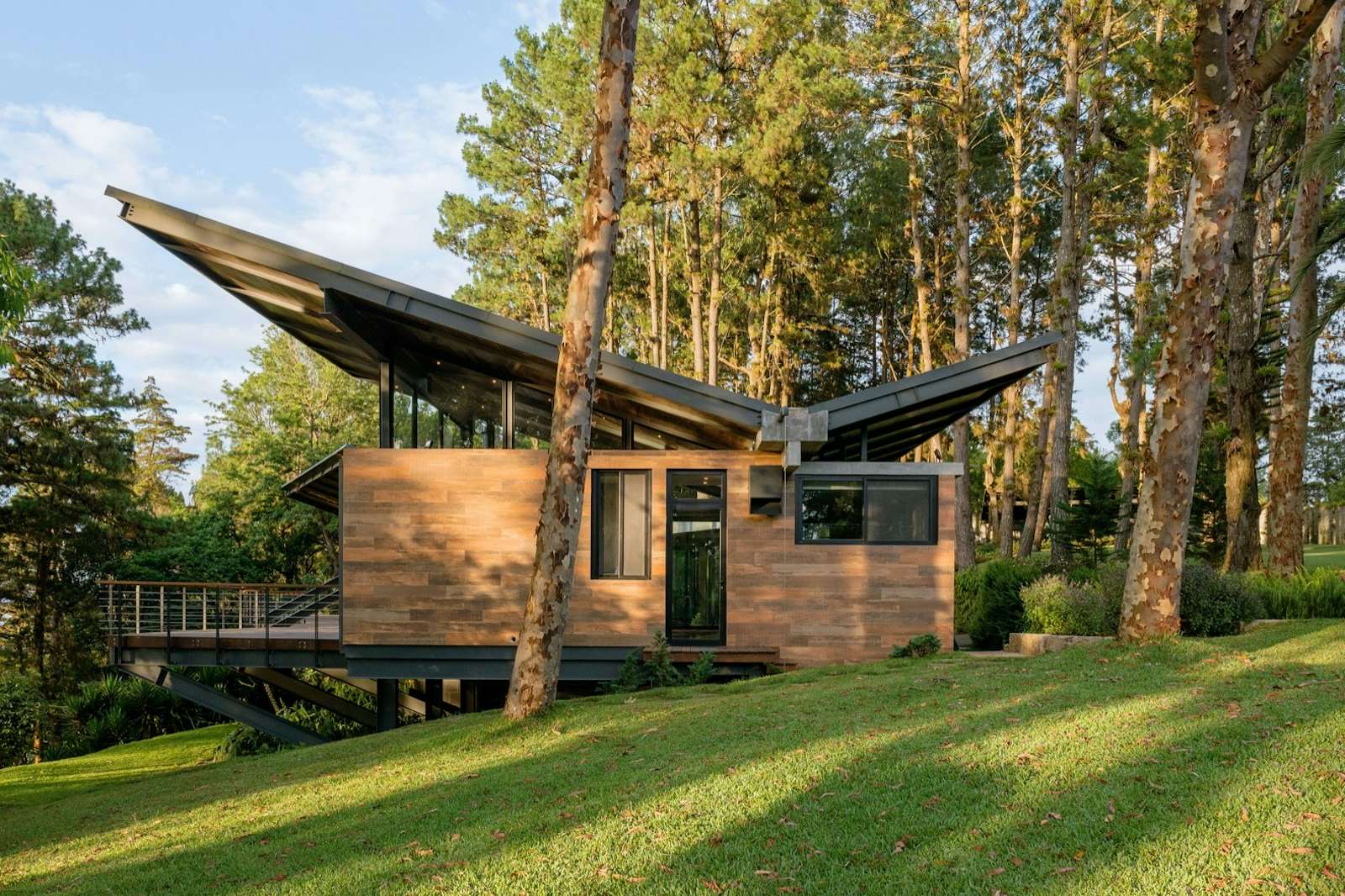 Modern Butterfly Roofs - Dwell