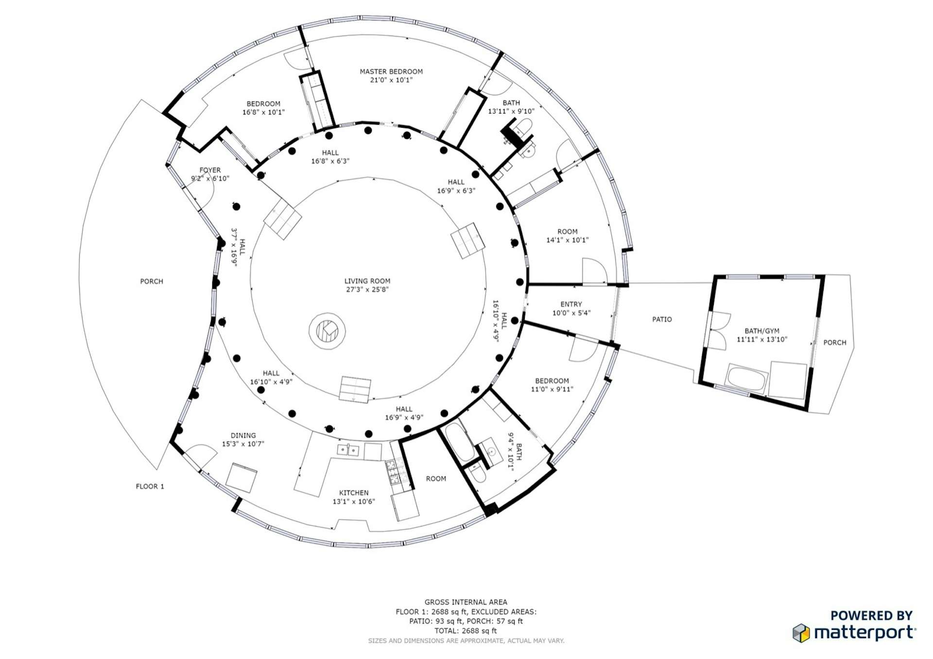 Photo 11 of 11 in Bruce Goff’s Quirky Round House Hits the Market For ...
