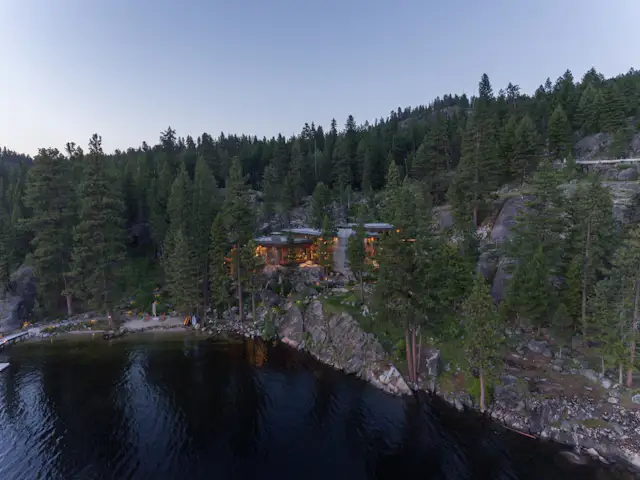 Photo 1 of 21 in This Modern Cliff House Seamlessly Knits Into a Rocky ...