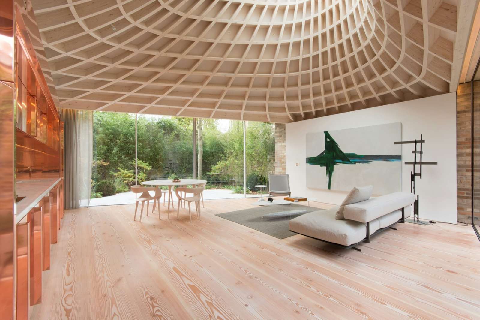 A Copper Roof Funnels Light Into This Sculptural London Home Asking $7 ...