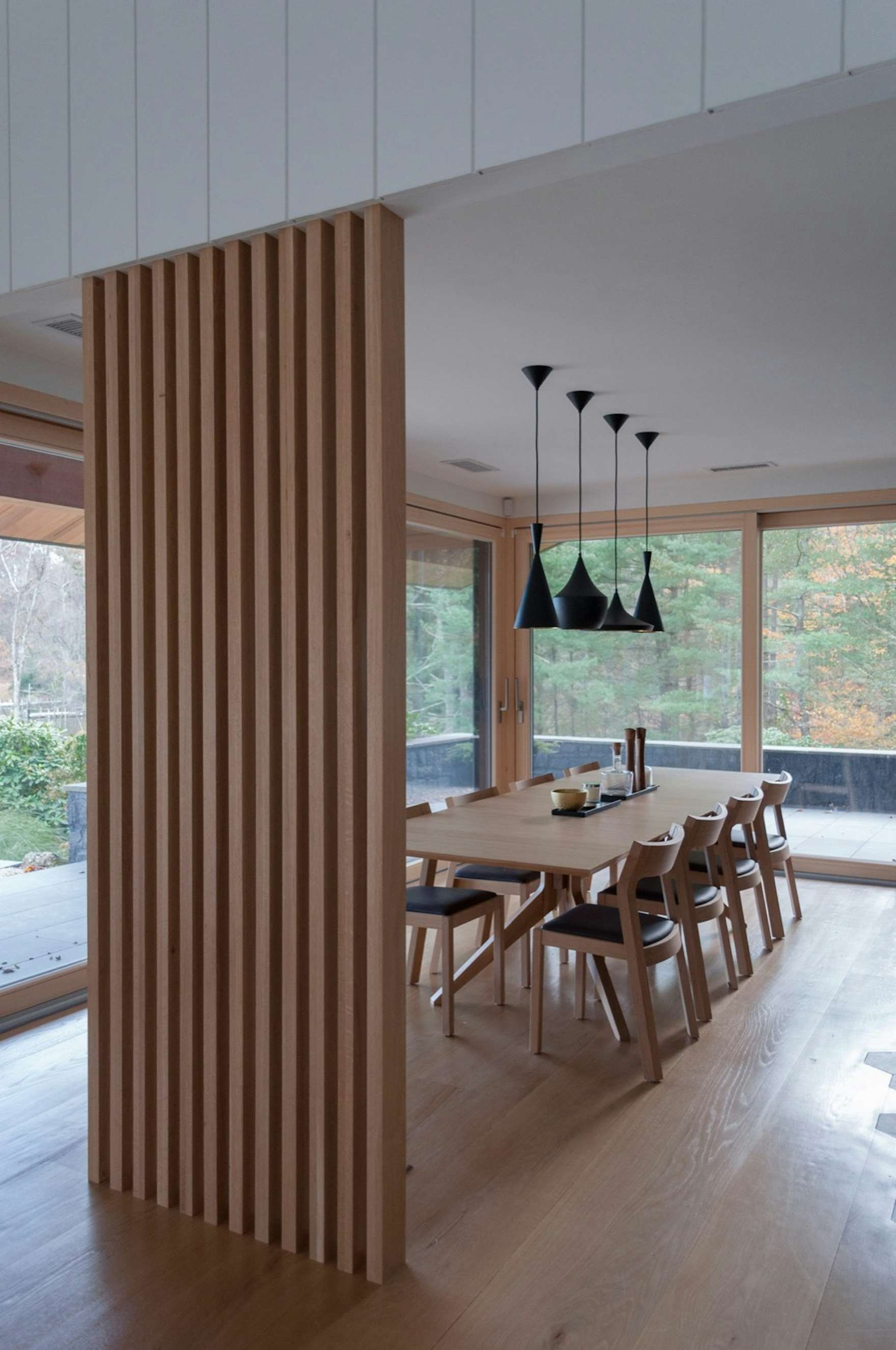 Case Cross Fixed Table from Before & After: A Connecticut Lake House ...