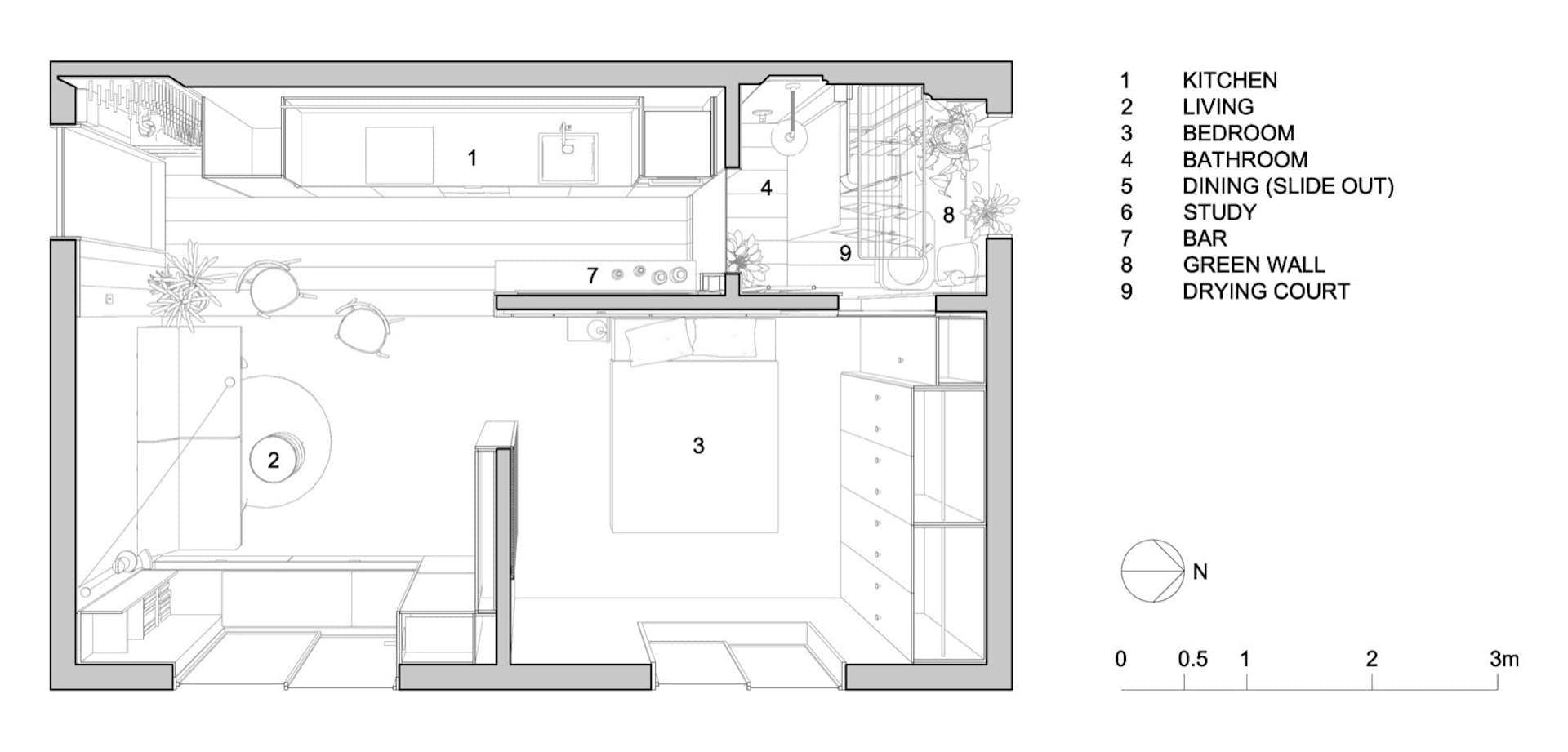 Photo 15 of 15 in An Architect Transforms His Tiny Apartment Into a ...