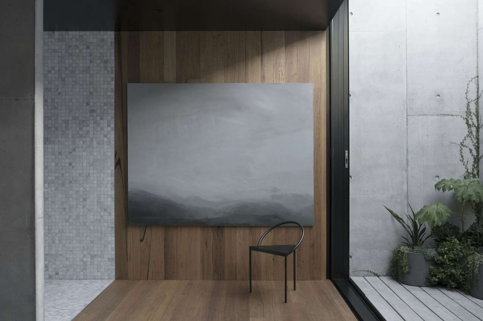 Photo 15 of 24 in Concrete Arches Shroud a Minimalist Forever Home in a ...