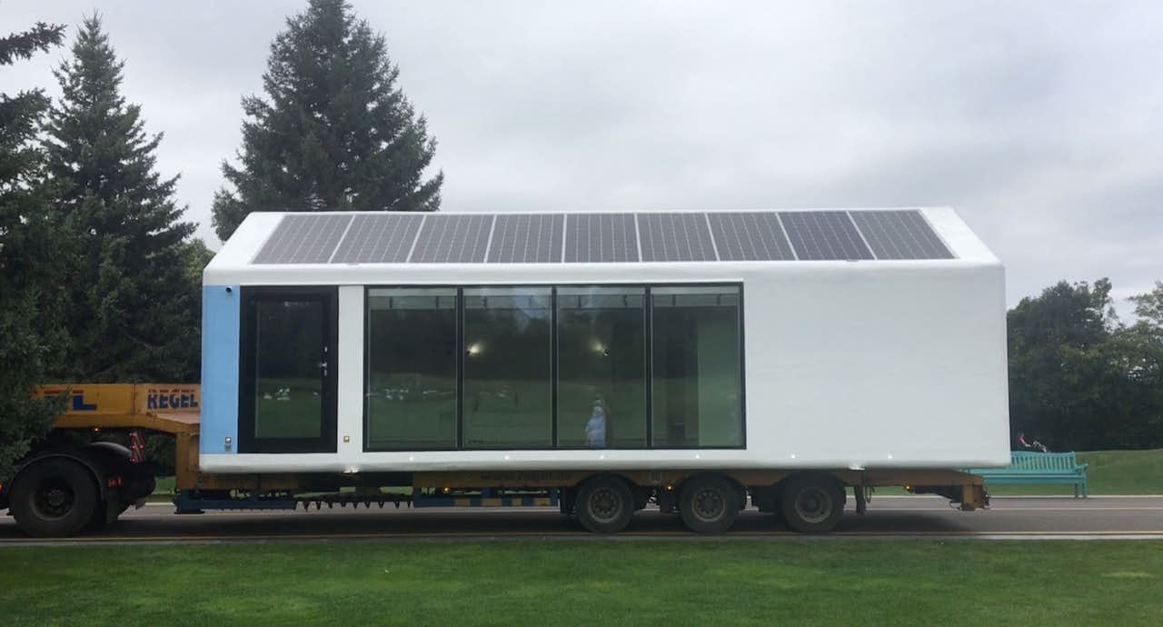 Photo 4 of 15 in This 3D-Printed Prefab Home Lets You Live Off-Grid ...