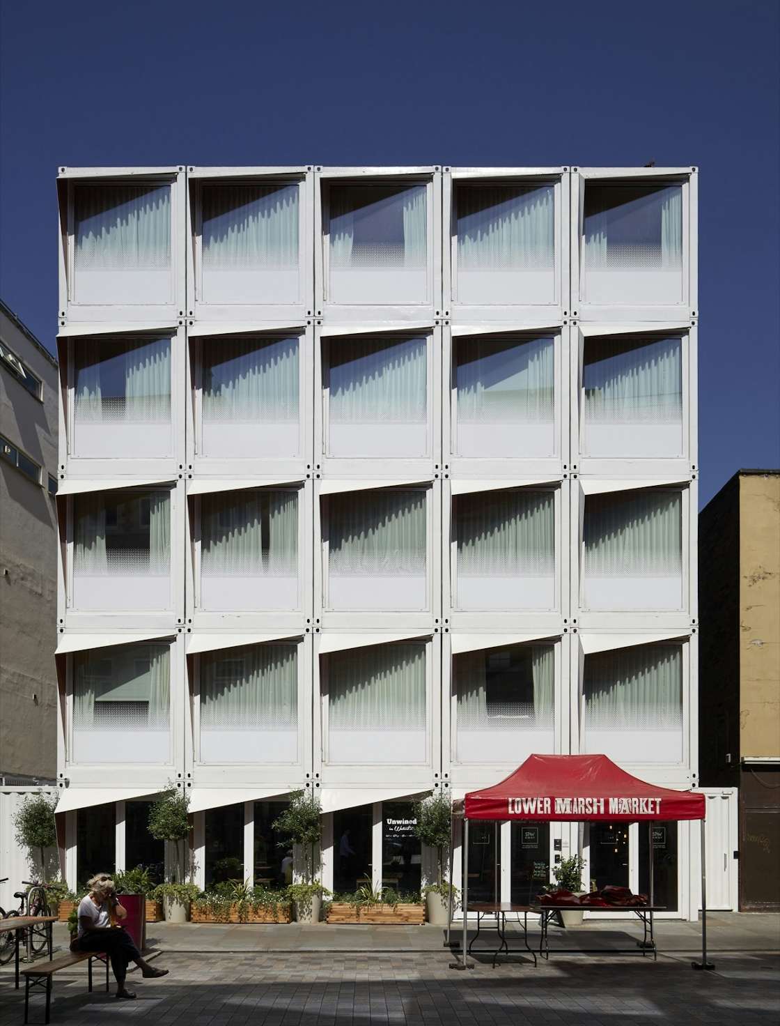 Photo 2 of 13 in 26 Shipping Containers Stack Together in This London ...