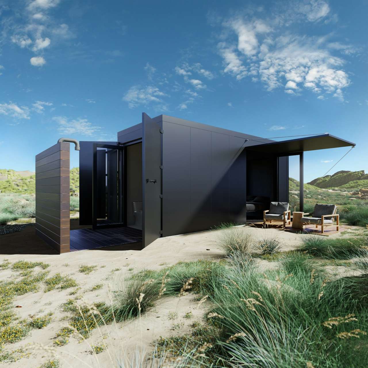 Photo 10 of 11 in These Luxe New Prefab Homes Are Designed for Off-Grid ...