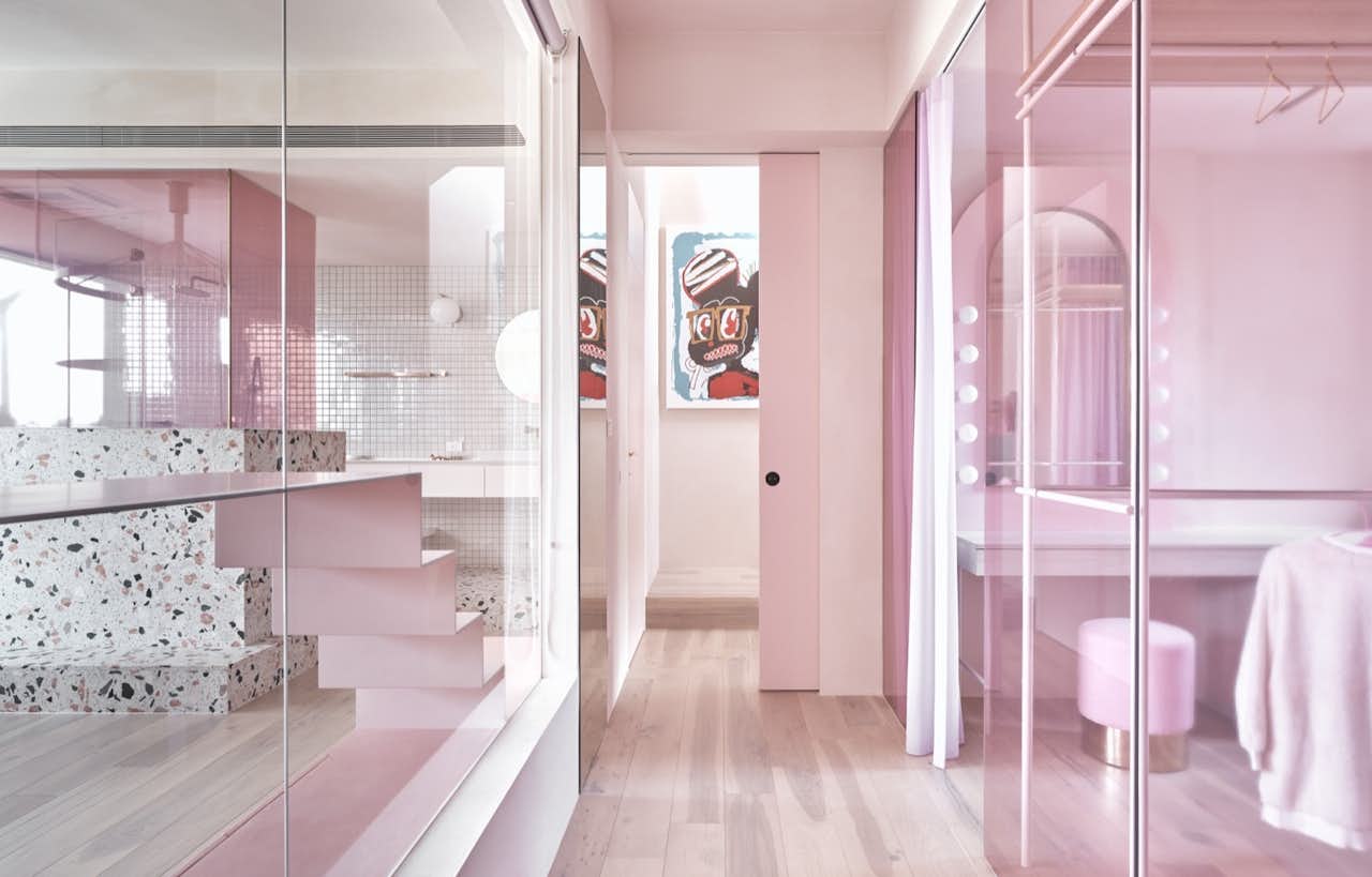 Cats' Pink House by KC Design Studio - Dwell