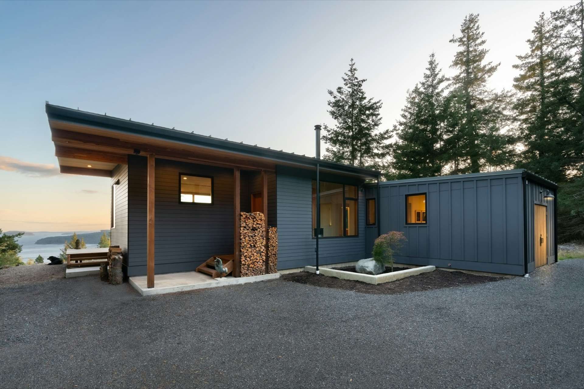 Photo 1 of 11 in A Prefab Home Soaks Up Dreamy Island Views in the ...