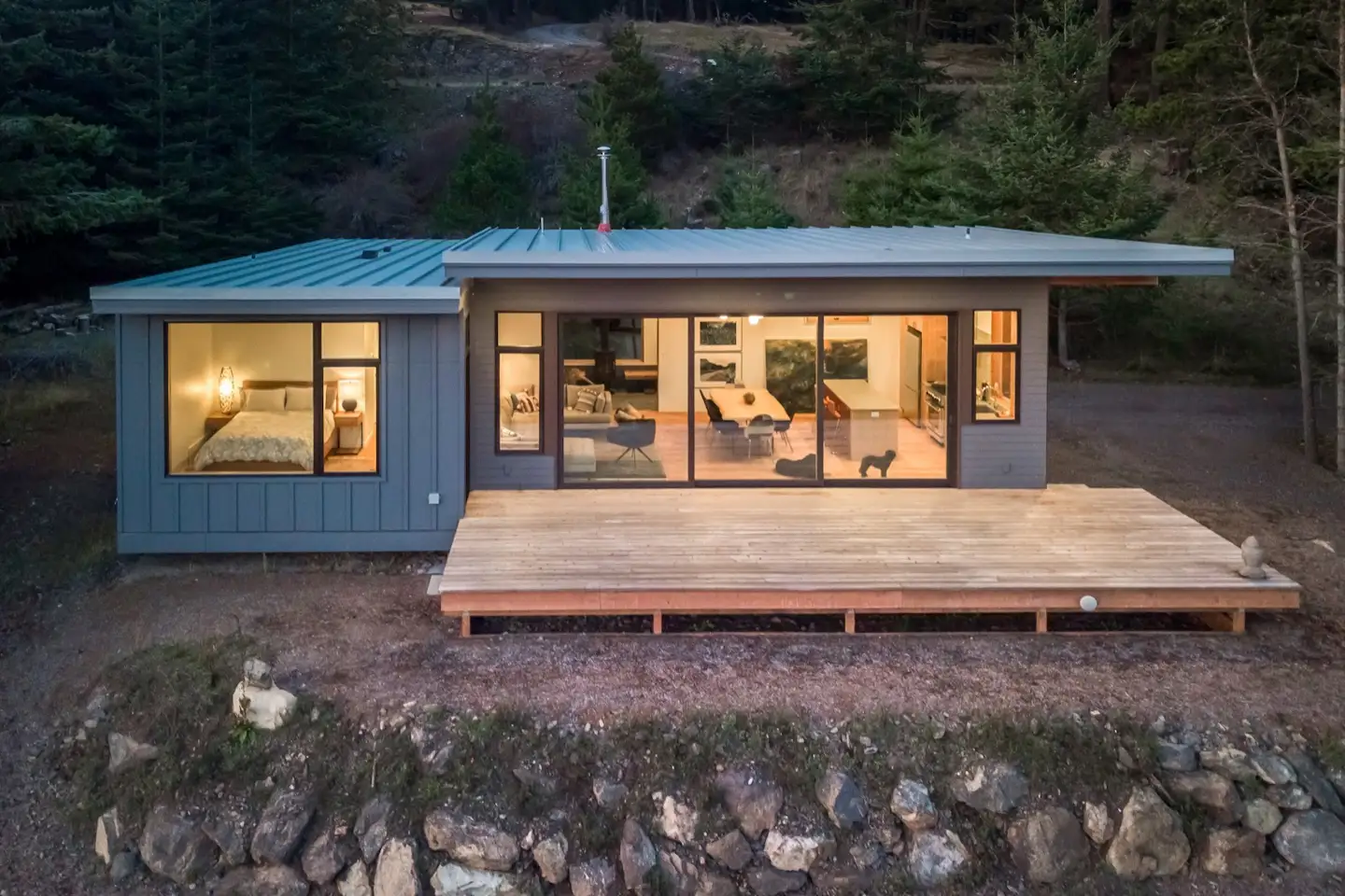 Photo 2 of 11 in A Prefab Home Soaks Up Dreamy Island Views in the ...