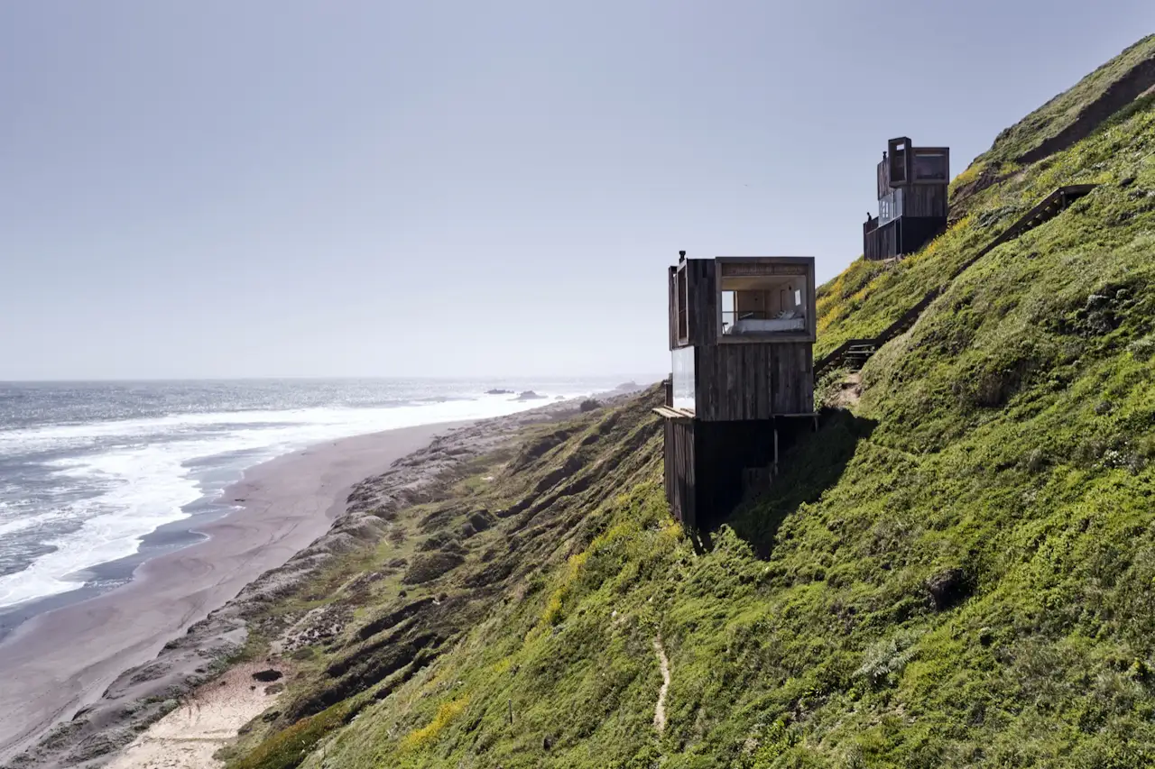 Photo 5 of 20 in Soak Up the Surf at These Remote Timber Cabins on the ...