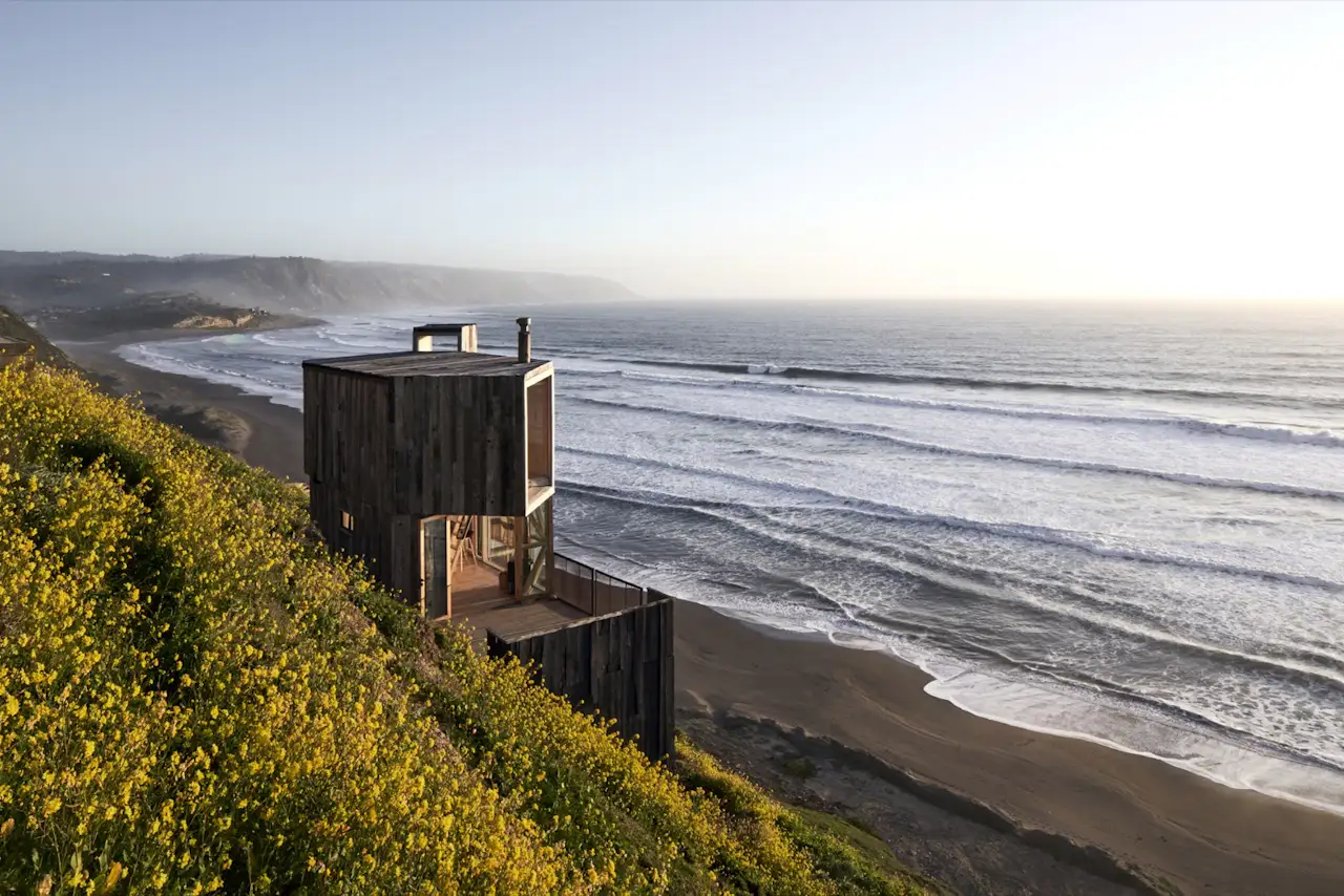 Photo 10 of 20 in Soak Up the Surf at These Remote Timber Cabins on the ...