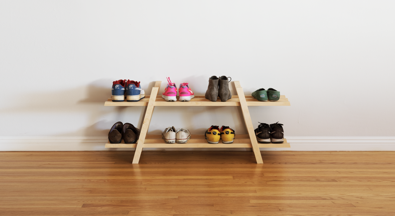 Dwell Made Presents: DIY Modern Shoe Rack - Dwell