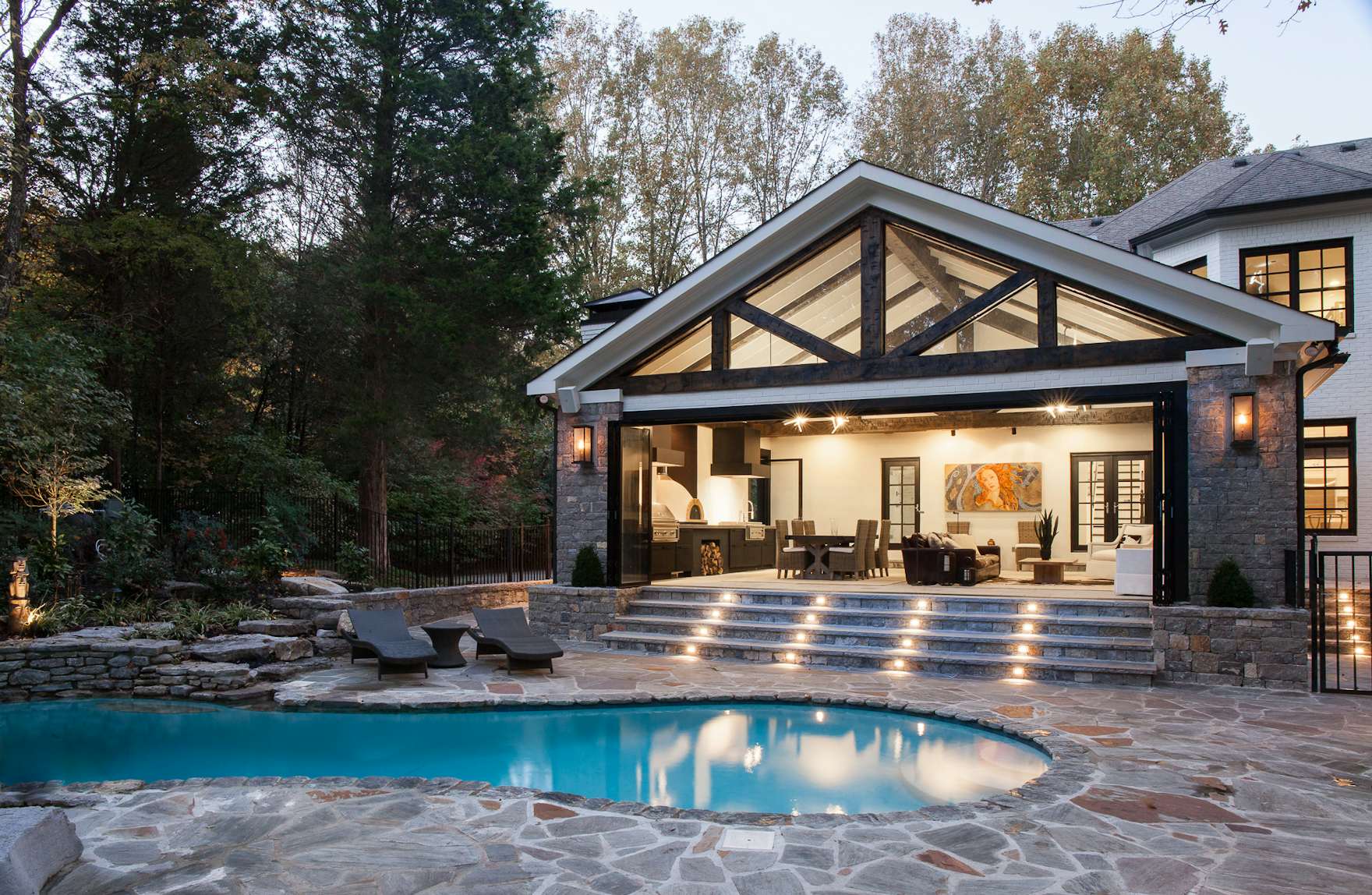 Photo 6 of 10 in Aussie Pool House by BearRidge Homes - Dwell