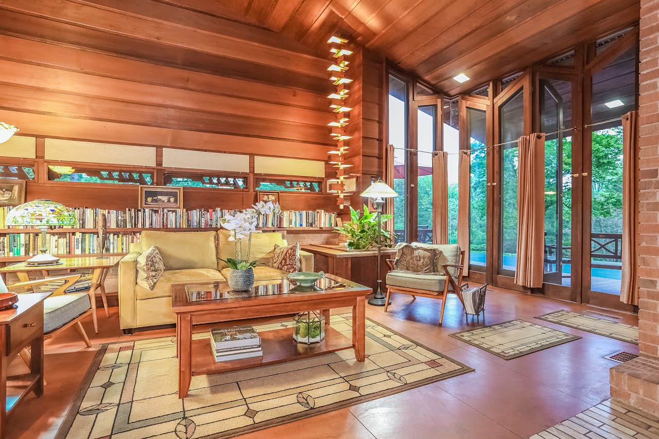 Photo 10 of 65 in Frank Lloyd Wright's Small Masterpiece: The Haddock ...