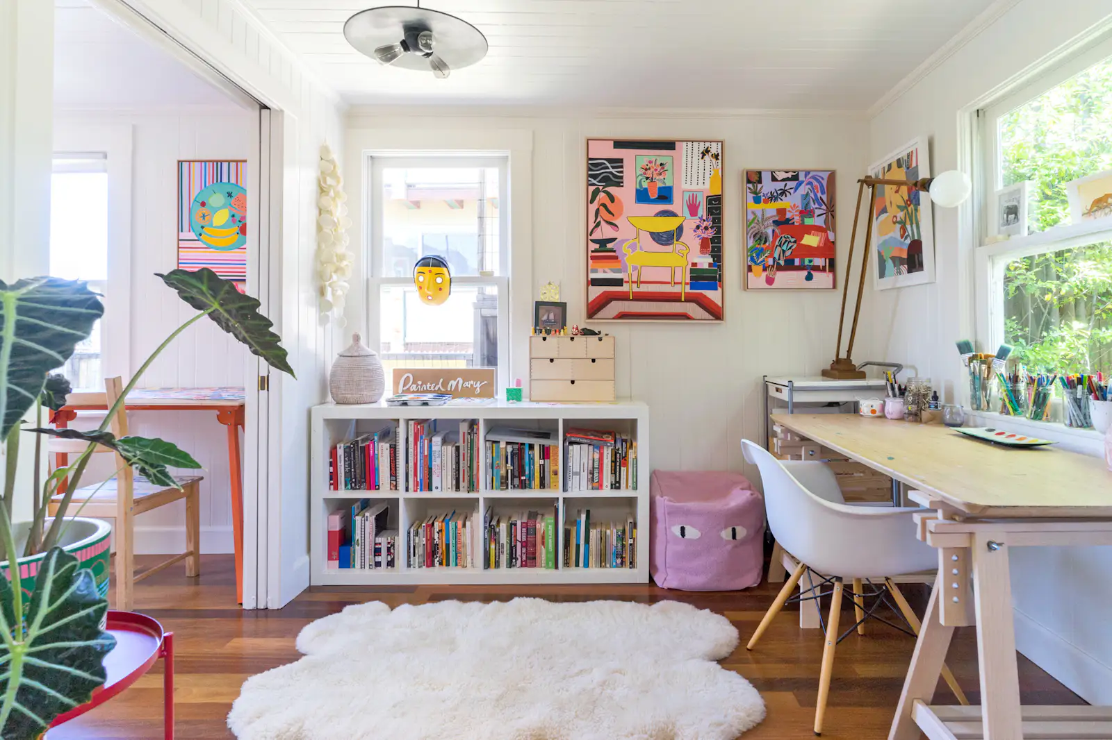 Artist Mary Finlayson's Vibrant San Francisco Home Celebrates Color in ...