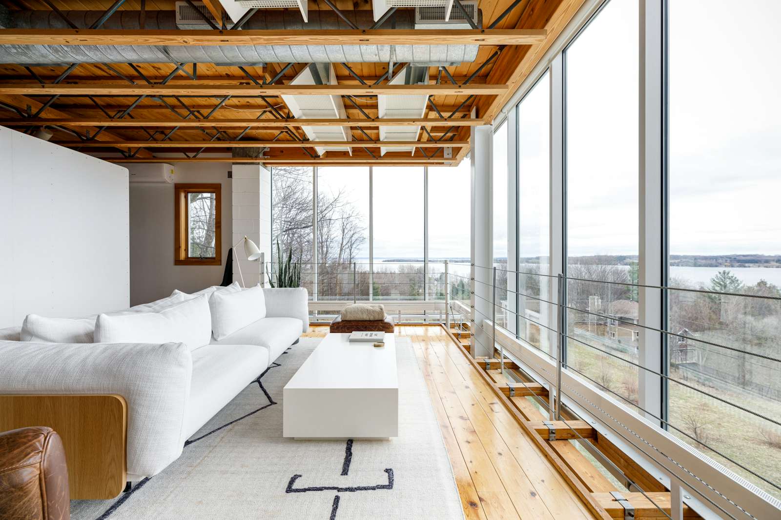 Photo 4 of 9 in A Geometric, Glass-Lined Home by a Local Architect ...