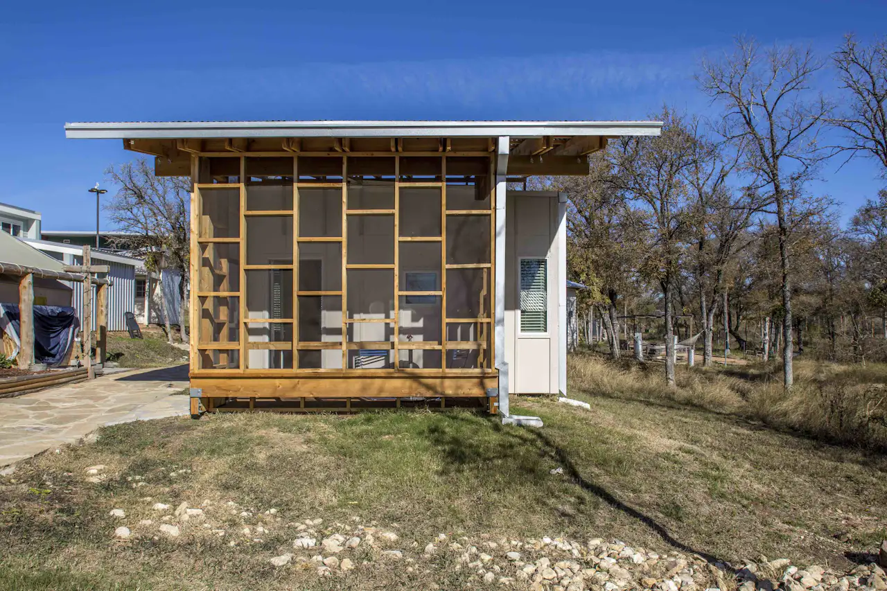 Austin Tackles Homelessness With Village of Sustainable Tiny Homes - Dwell