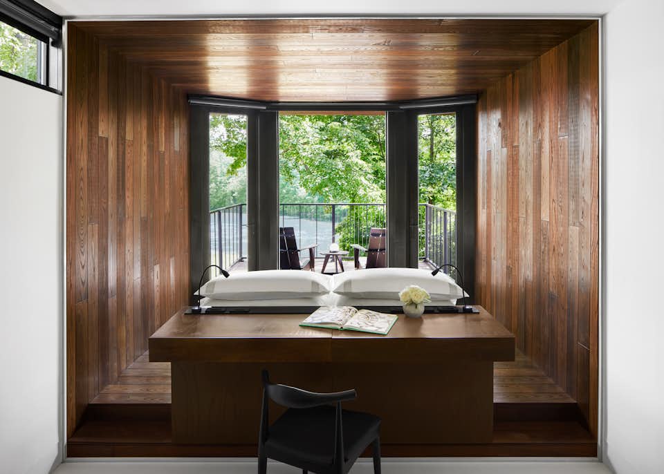 These Tiny Prefab Cabins Can Be Wheeled Into Place to Create Entire ...