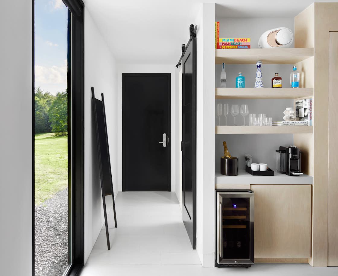 Photo 3 of 12 in These Tiny Prefab Cabins Can Be Wheeled Into Place to ...