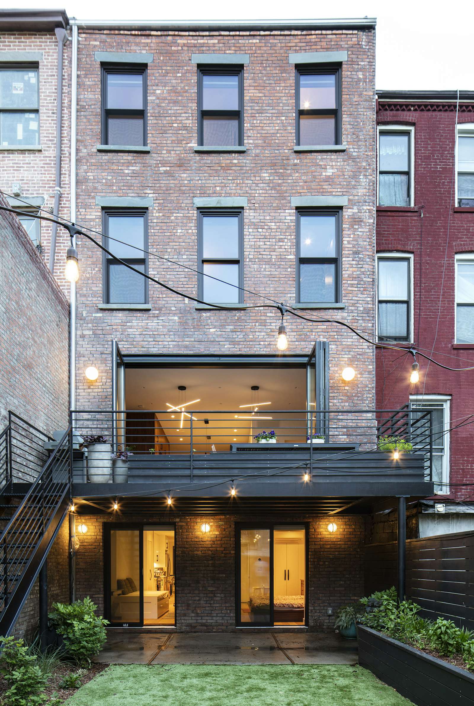Photo 1 of 18 in Bed-Stuy Townhouse by batliboi studio / architecture ...