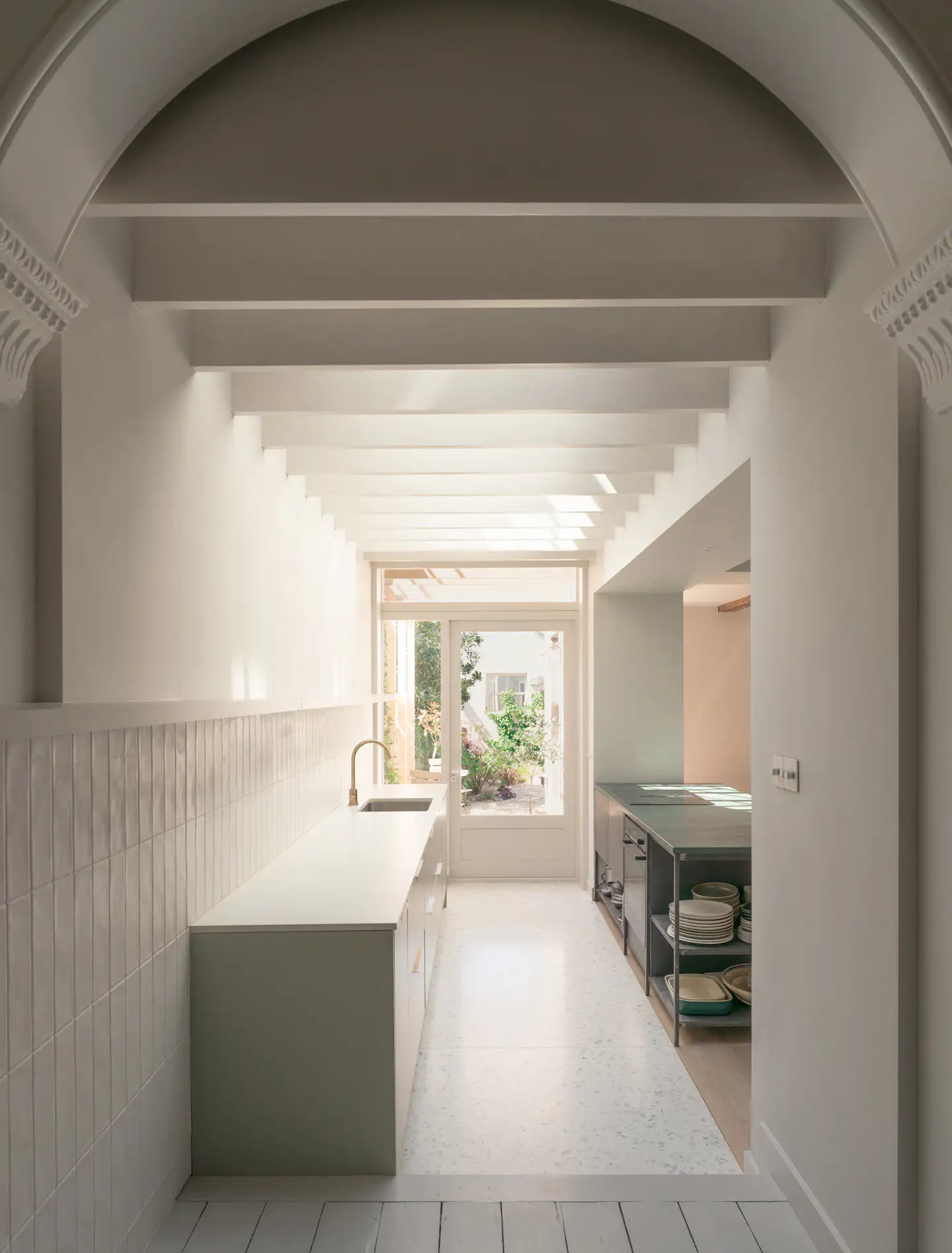 Kitchen Terrazzo Floors Design Photos and Ideas - Dwell