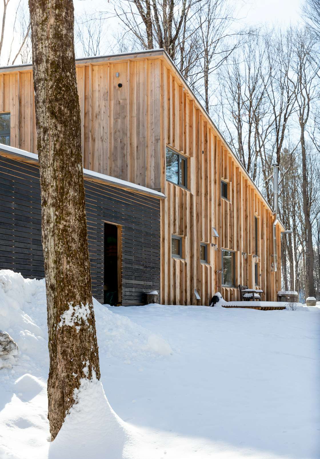 Sugar Bush House by Robert Swinburne Architect - Dwell