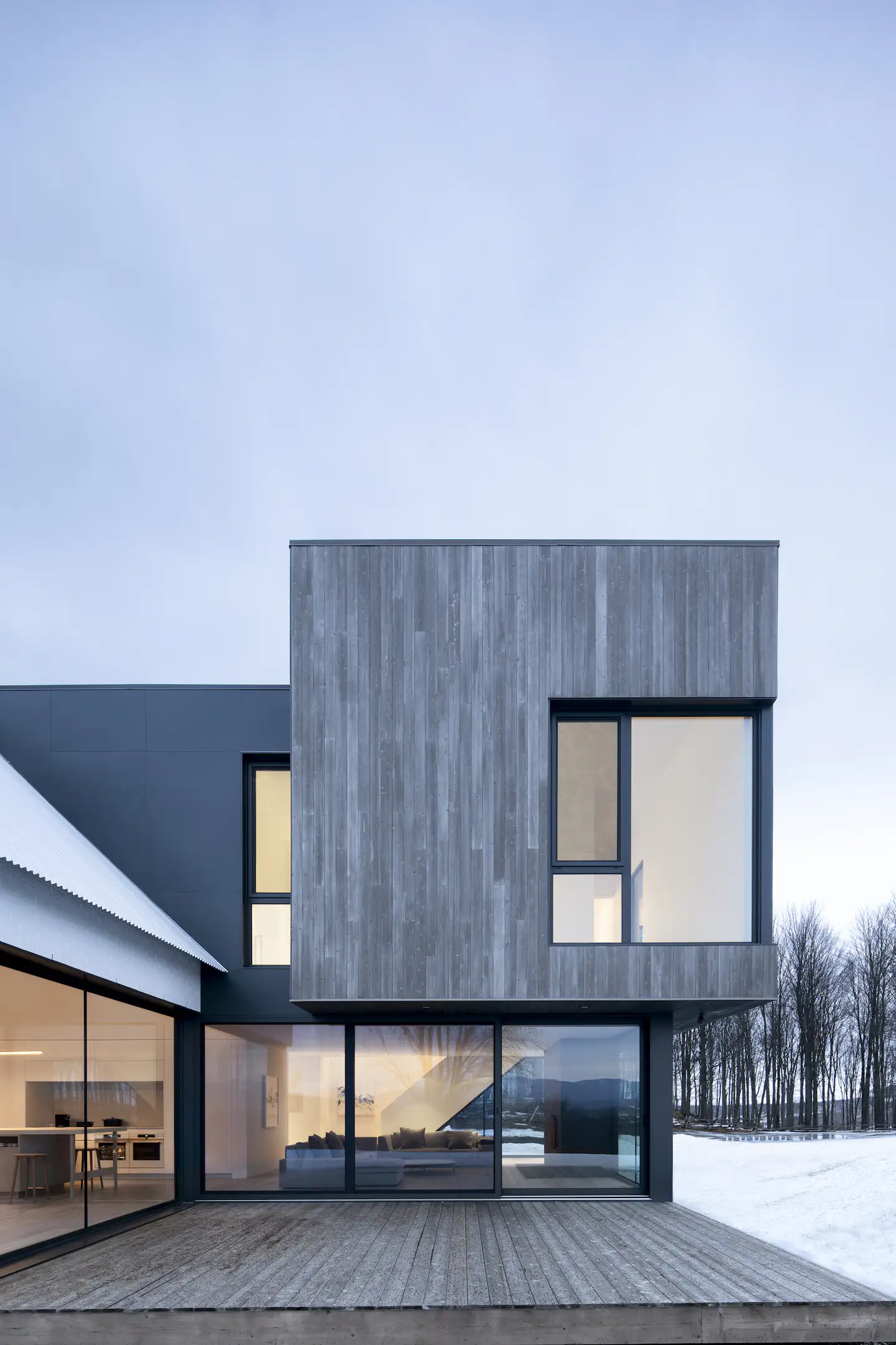 This Modern Farmhouse in Quebec Will Make You Do a Double Take - Dwell