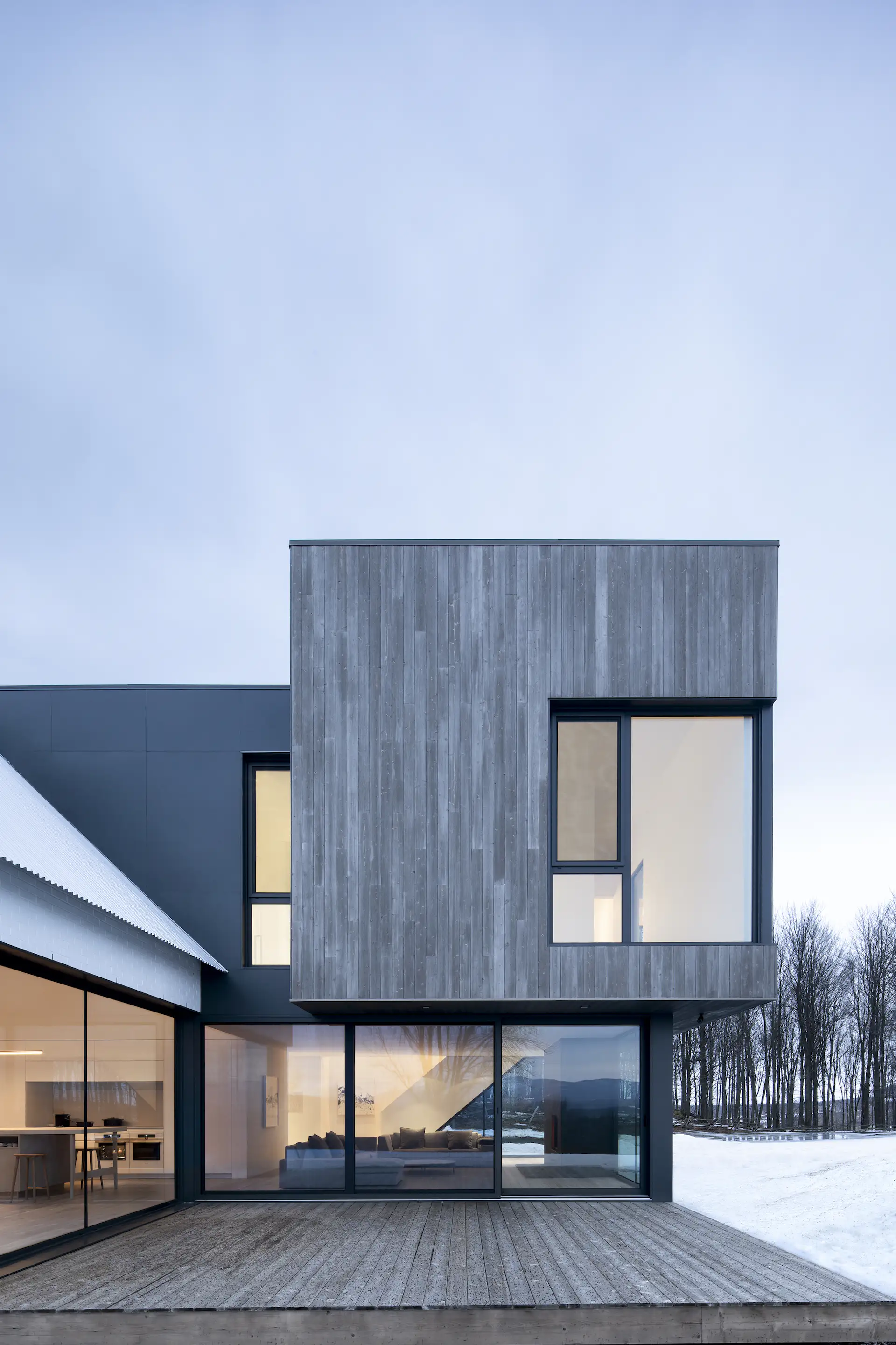 This Modern Farmhouse in Quebec Will Make You Do a Double Take - Dwell