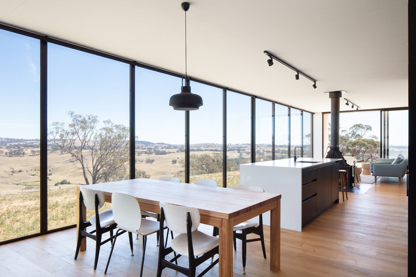 Photo 11 of 21 in An Affordable Prefab Home Frames the Rugged Landscape ...