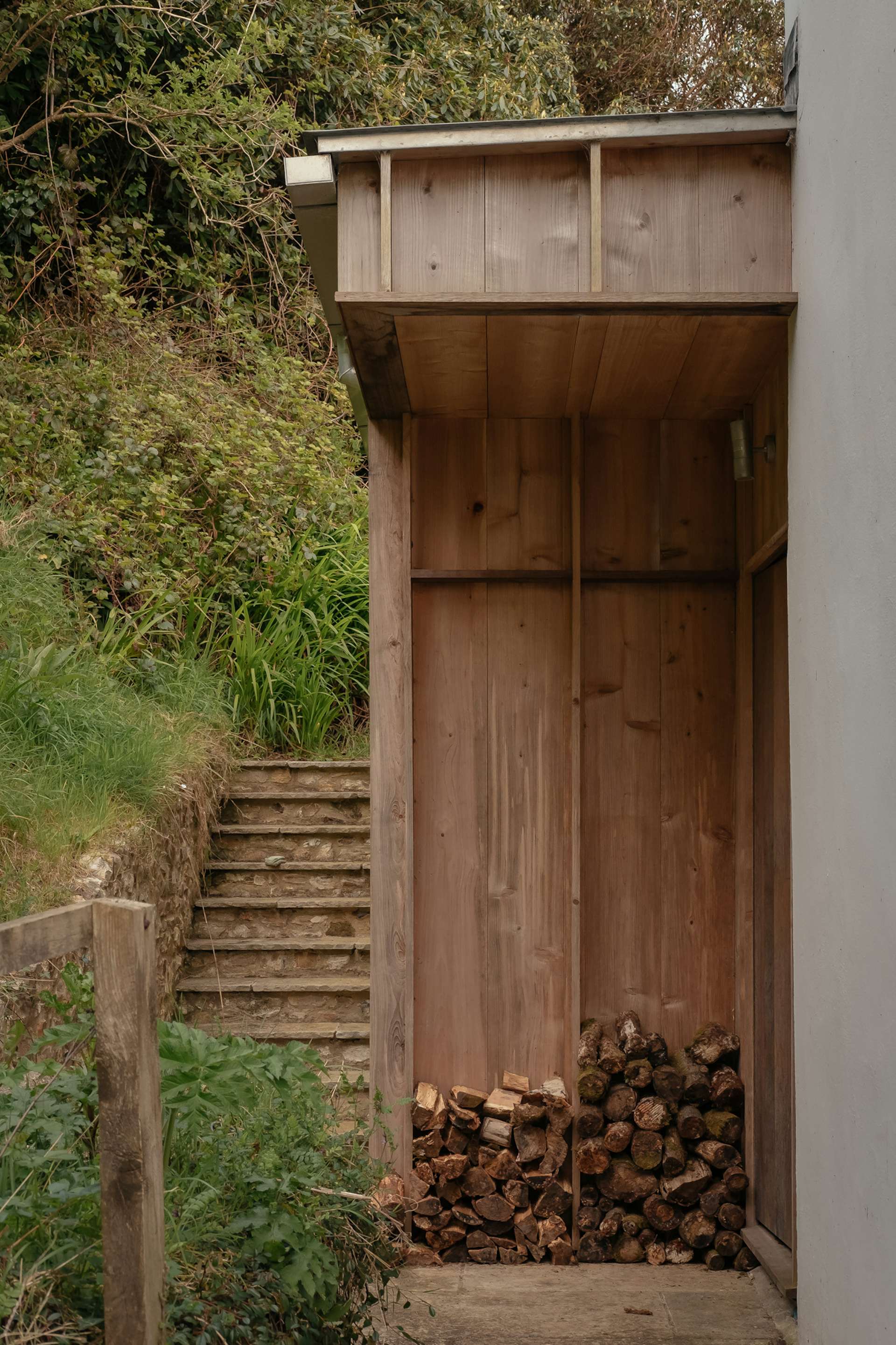 Photo 14 of 16 in A Timber Artist’s Retreat Sprouts Beside a Stone ...