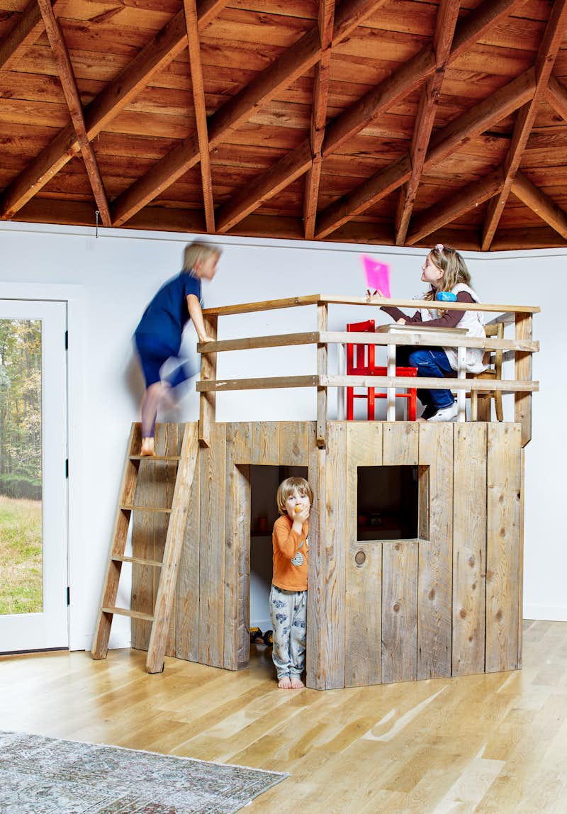A Family Aces the Remodel of a Cute Schoolhouse in the Catskills - Dwell