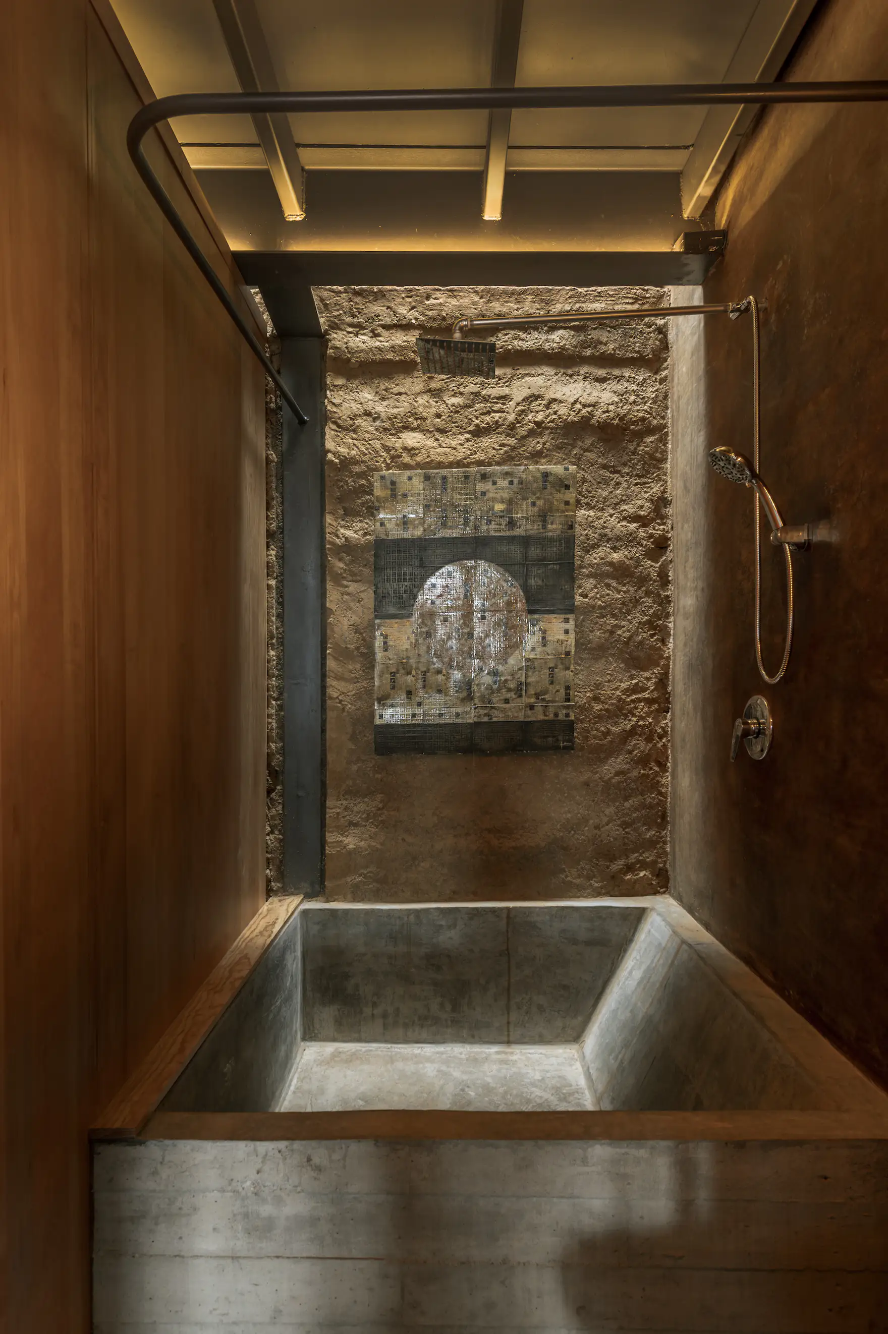 Photo 4 of 15 in Adobe, Brick, and Black Steel Combine in an Artist’s ...