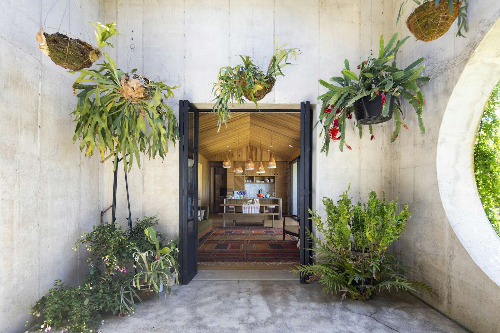 Photo 8 of 21 in A Brutalist-Inspired, Off-Grid Retreat Rises in a ...