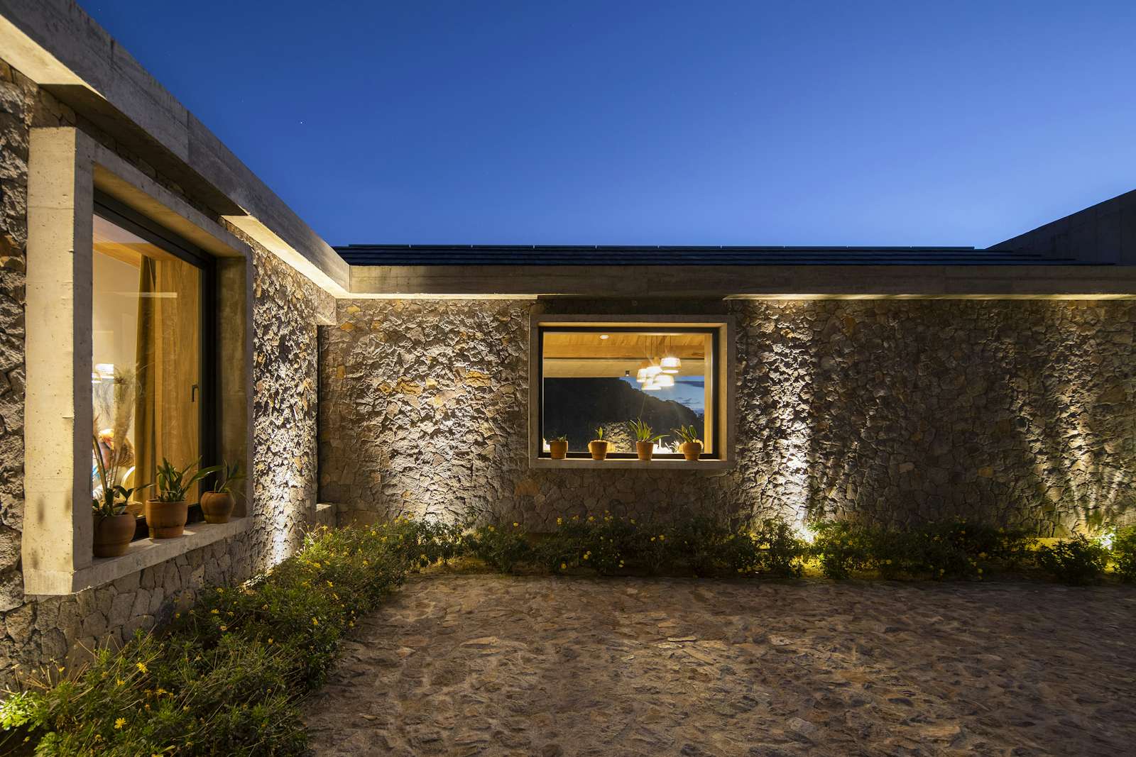 Photo 19 of 21 in A Brutalist-Inspired, Off-Grid Retreat Rises in a ...