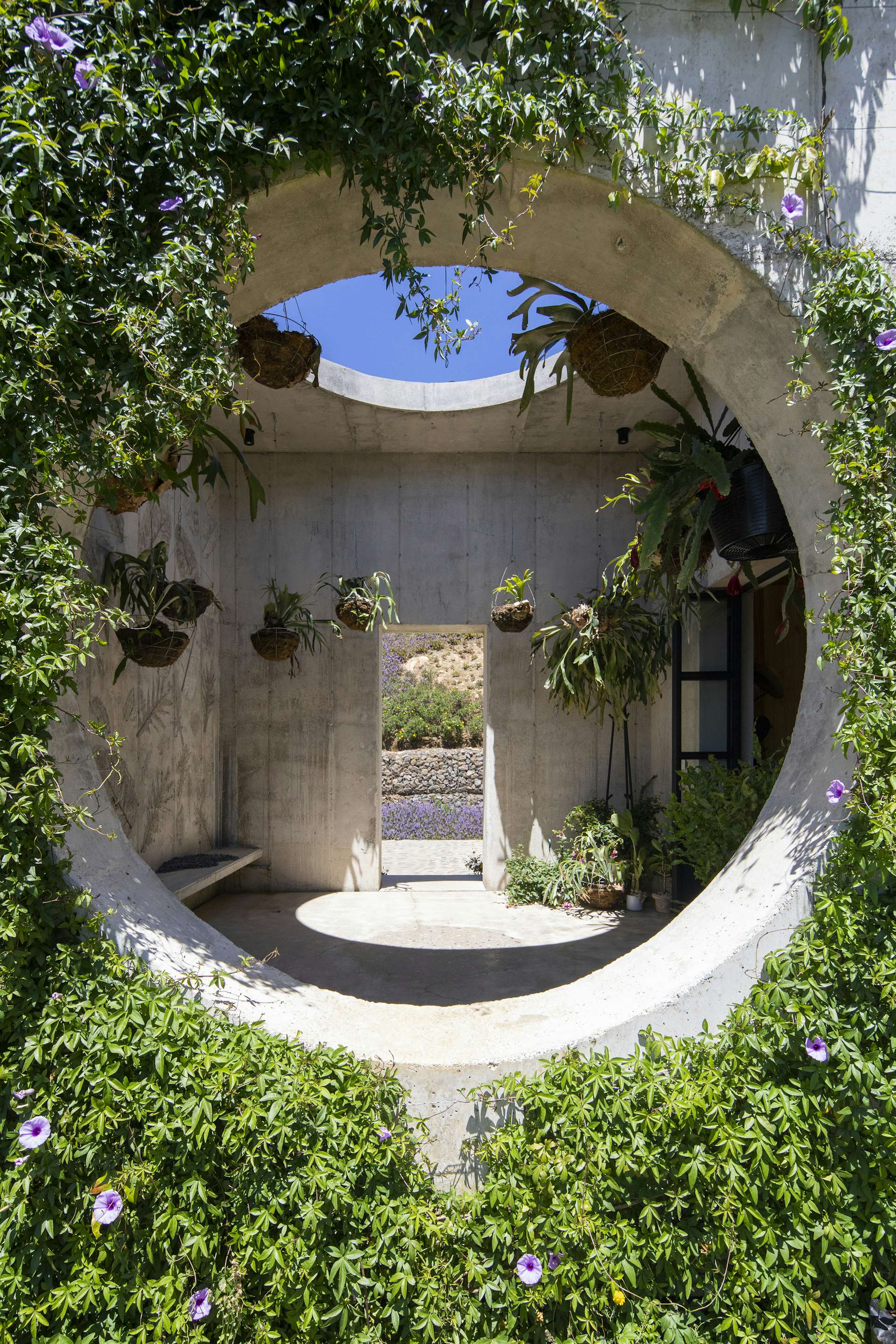 Photo 3 of 21 in A Brutalist-Inspired, Off-Grid Retreat Rises in a ...