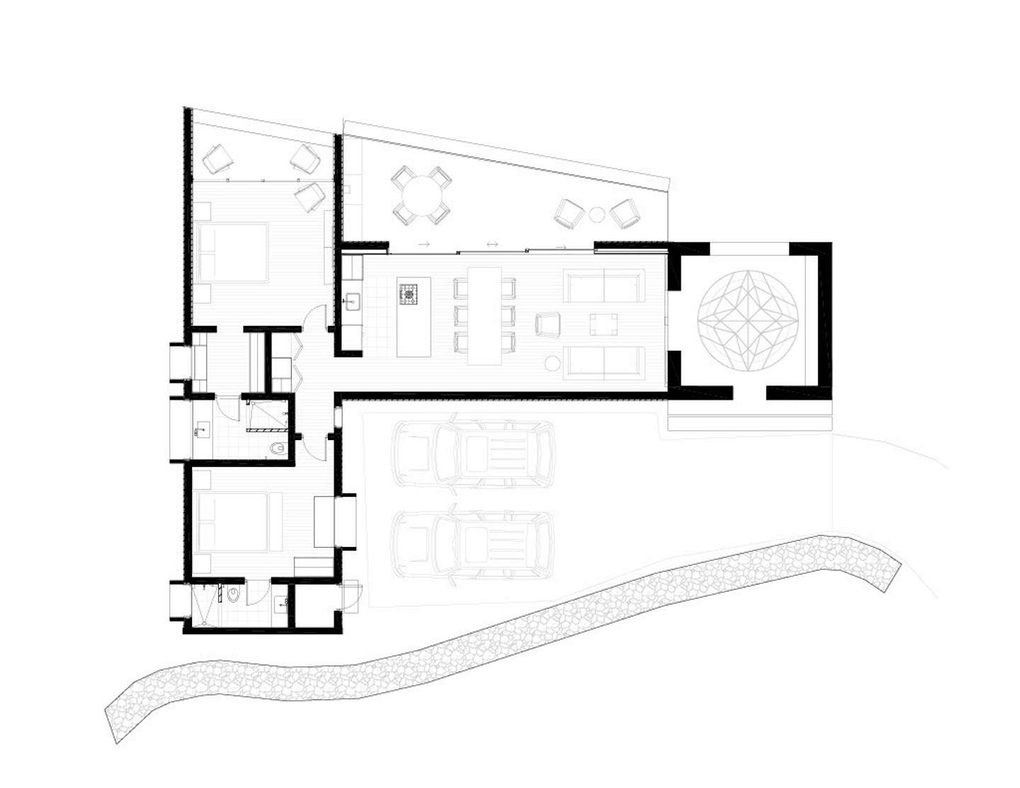 Photo 21 of 21 in A Brutalist-Inspired, Off-Grid Retreat Rises in a ...