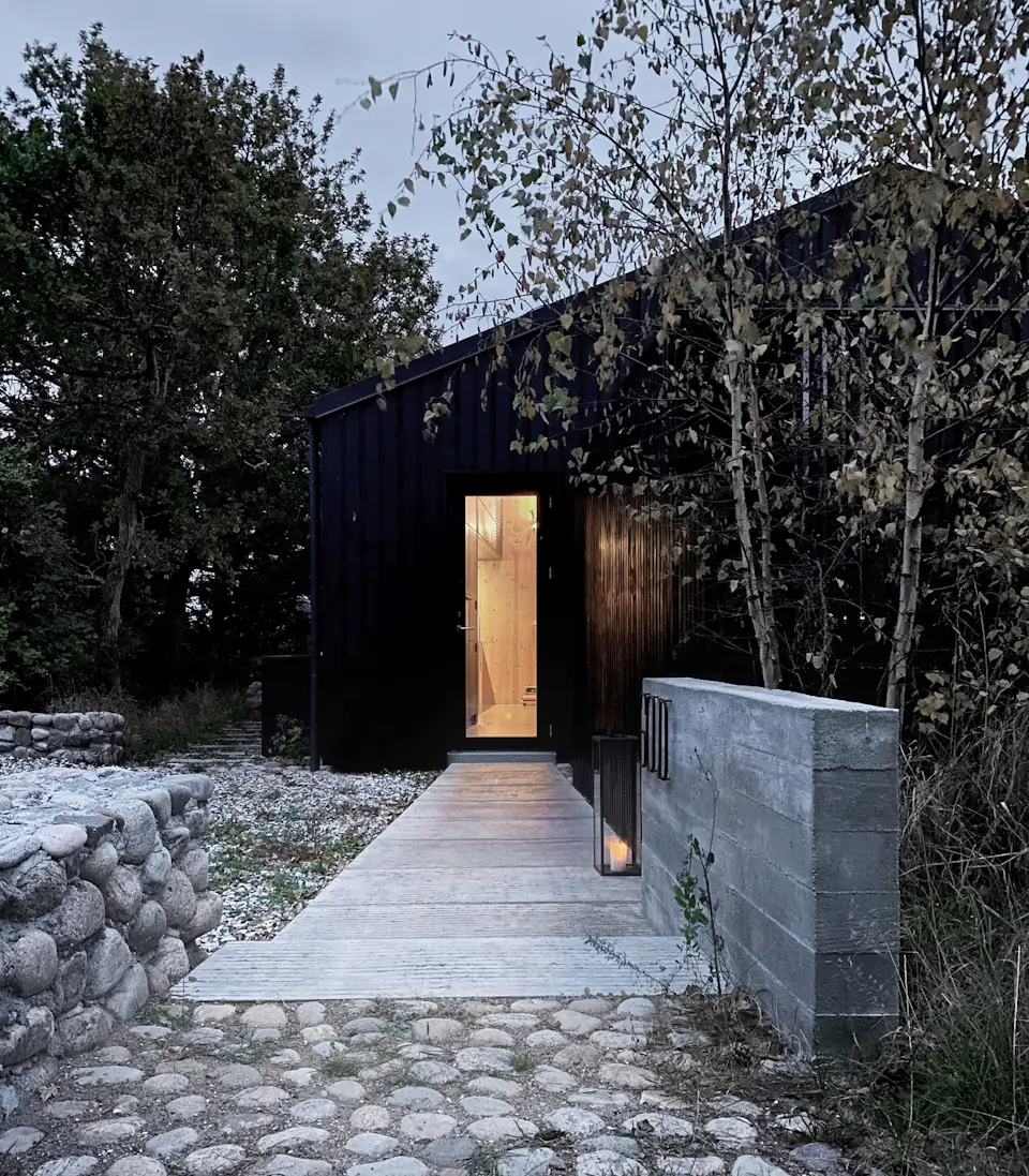 An Architect Takes His Time in Building a Cozy Cabin in the Danish ...