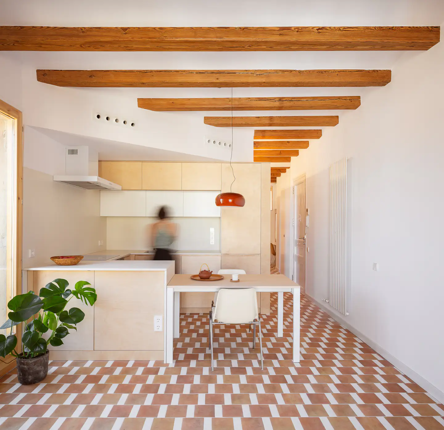 Photo 7 of 16 in Burnt-Orange Tile Sets a Fun and Funky Tone for a ...