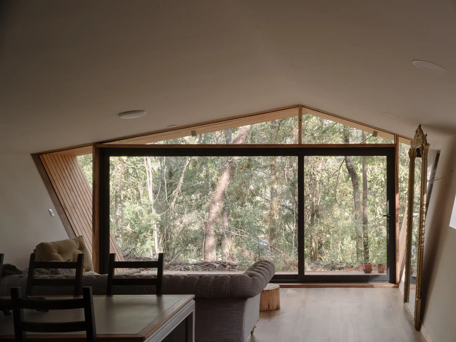 The Only Way Through This Cabin in Chile Is Up Its Narrow “Backbone ...