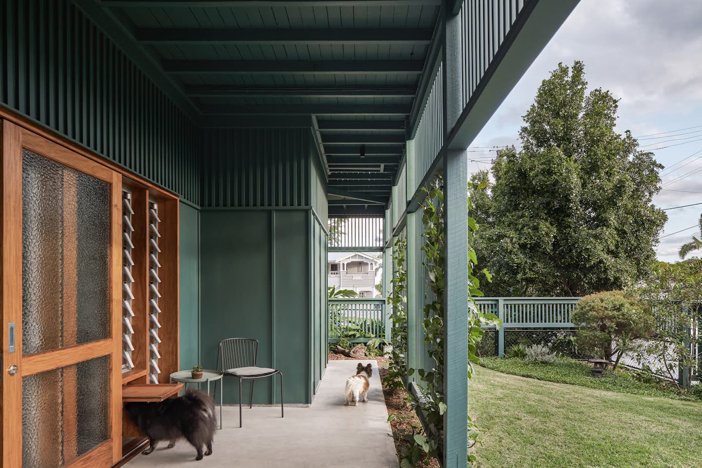 Photo 1 of 23 in An Improved Veranda and Shades of Green Make This ...