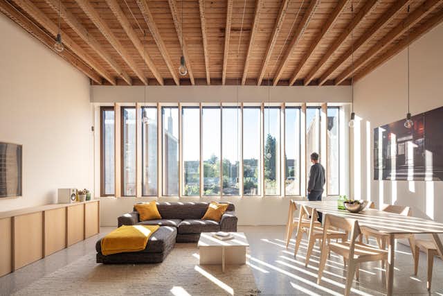 In Brussels, an Architect’s Copper-Clad House Makes Brutalism Warm - Dwell