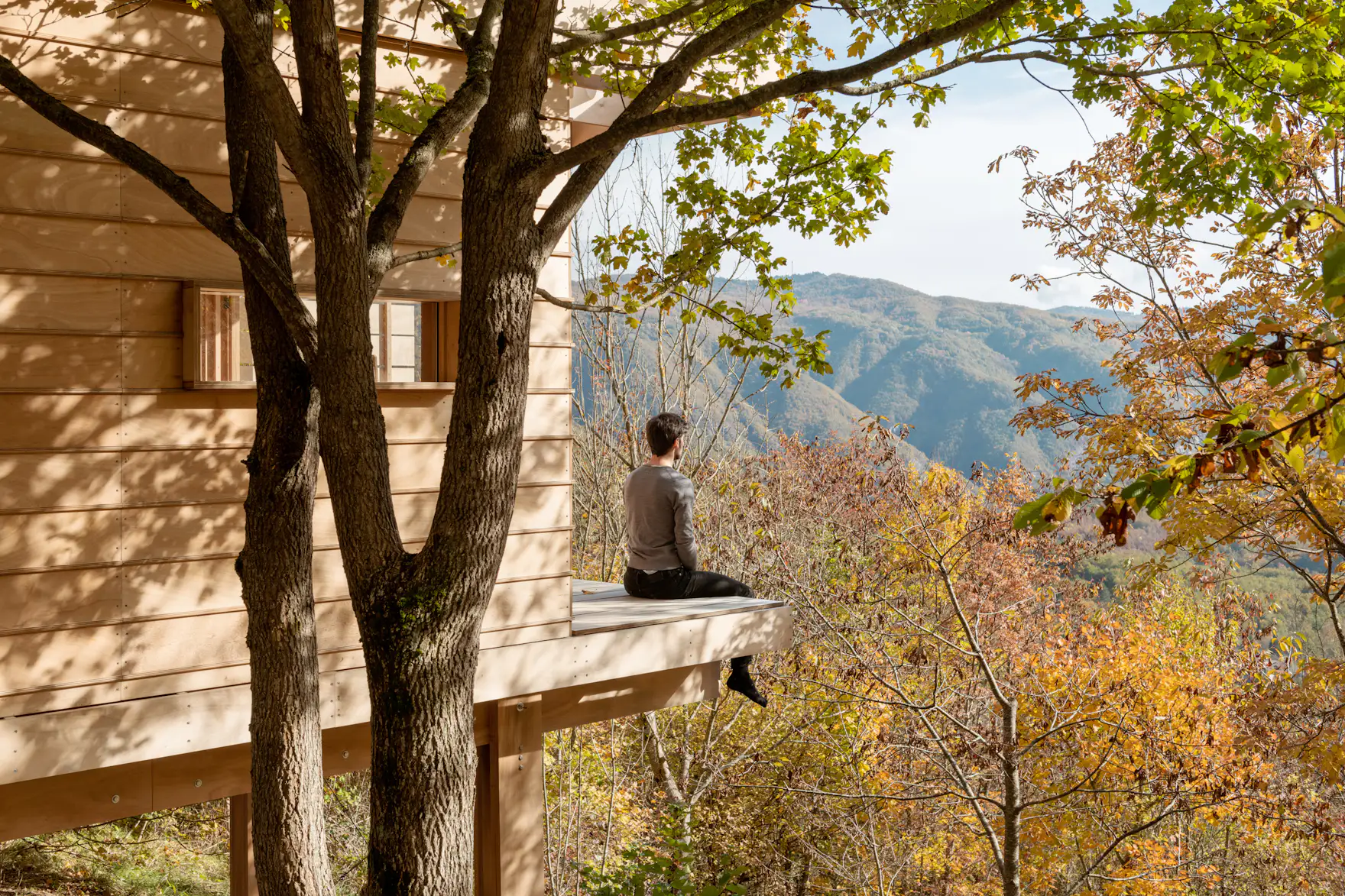 Photo 4 of 13 in A Tiny Off-Grid Cabin in Remote Italy Is as Easy to ...