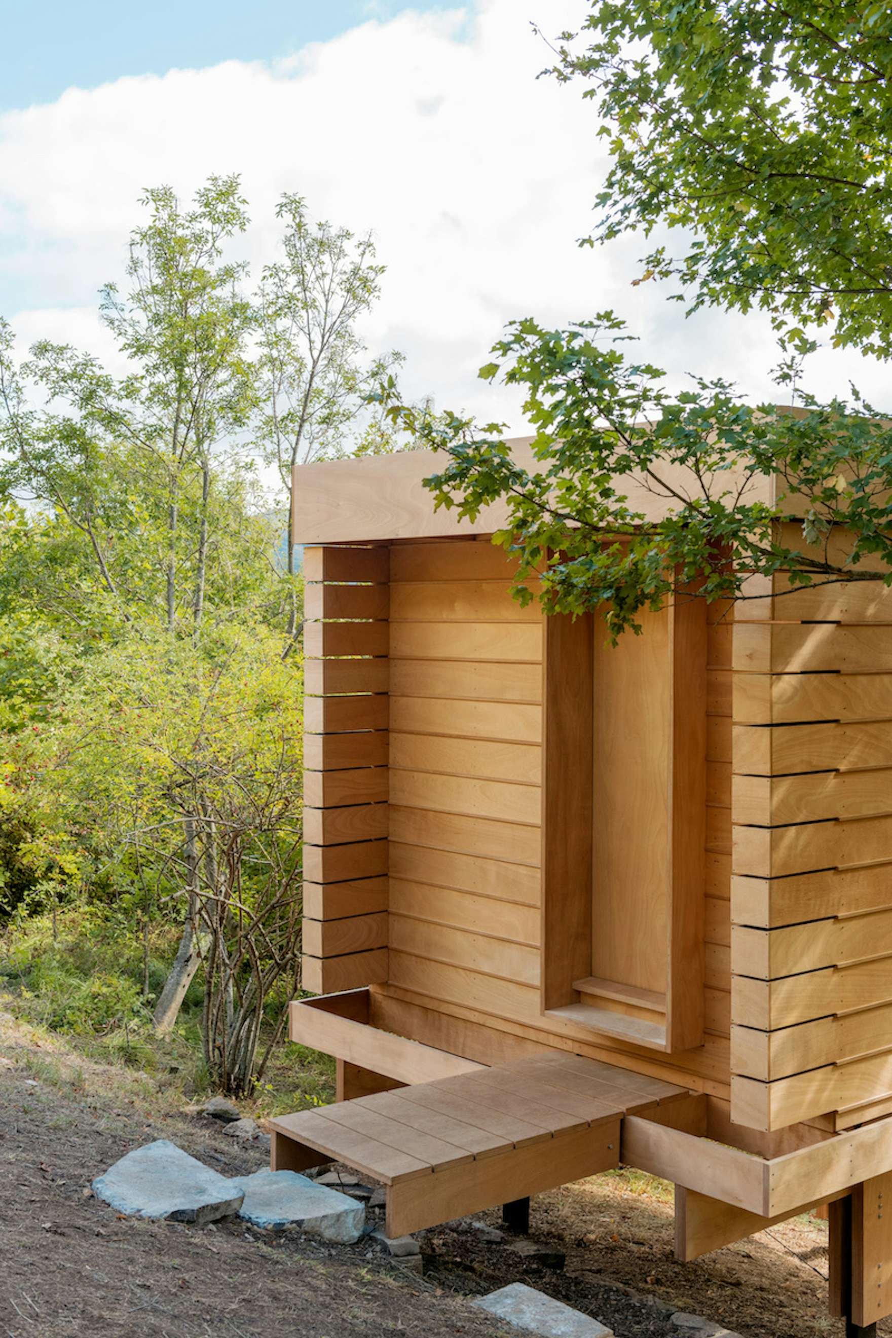 Photo 7 of 13 in A Tiny Off-Grid Cabin in Remote Italy Is as Easy to ...