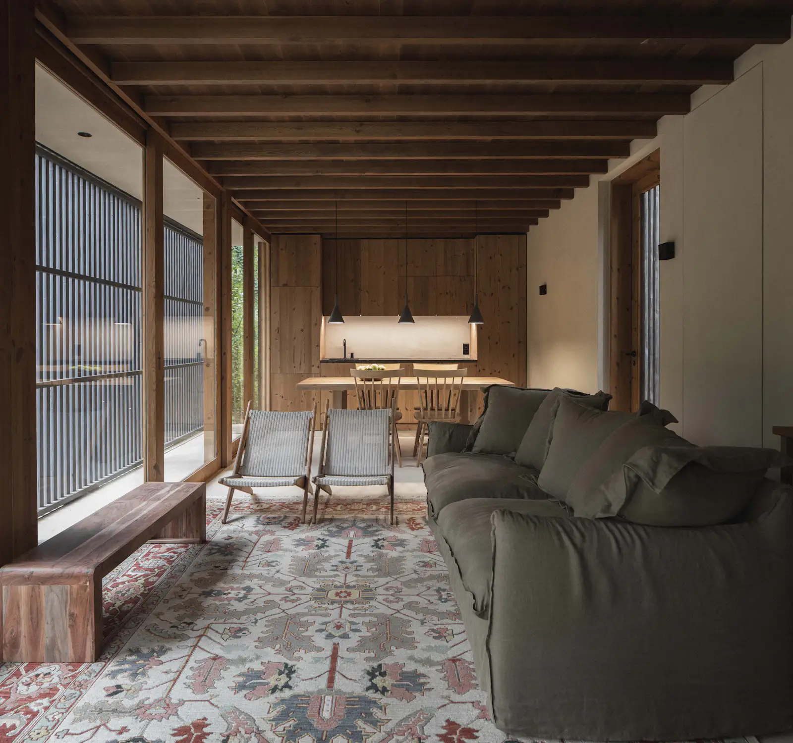 In a Forest in Portugal, a Refined Timber Home Is Hewn From a ...