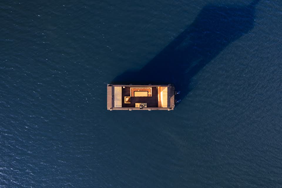 Photo 1 of 27 in This Floating Sauna in Stockholm’s Archipelago Lets ...